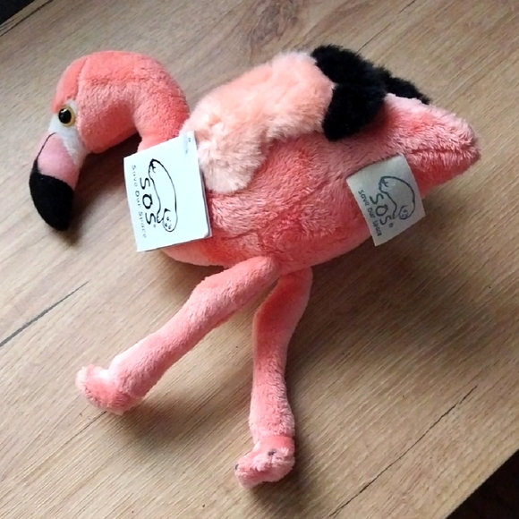 SOS | Toys | Nwt Pink Flamingo Plush Toy | Poshmark